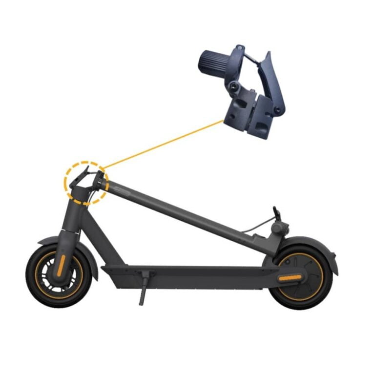 Sklápací mechanizmus Ninebot MAX G30 | noPedals.sk